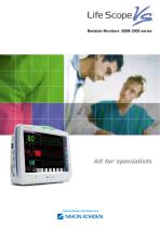 Moniteur multi-paramétrique de table - Life Scope VS - Nihon Kohden ...