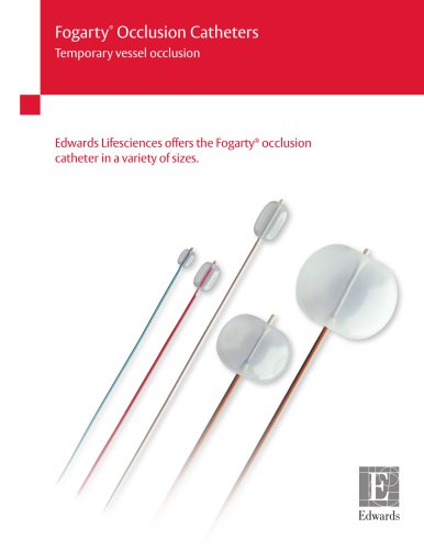 Tous les catalogues et fiches techniques (PDF) Edwards Lifesciences