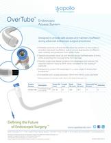 OverTube - Apollo Endosurgery - Catalogue PDF | Documentation technique ...
